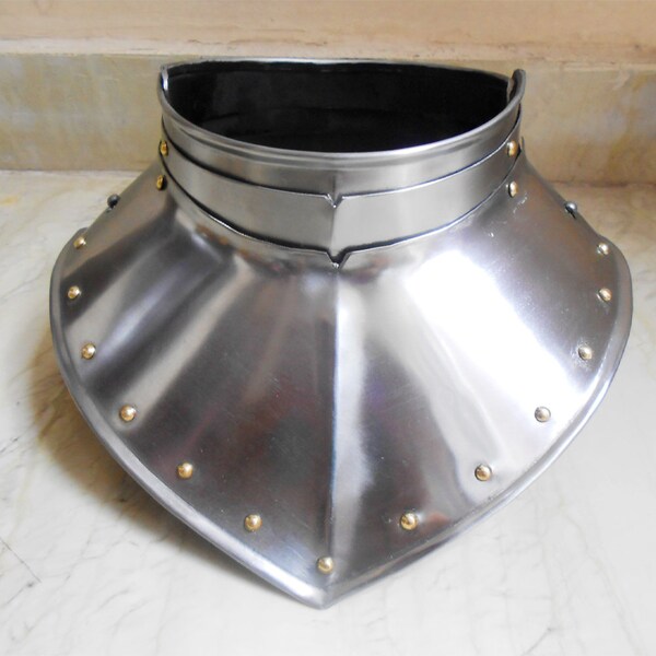 Leather Gorget - Etsy