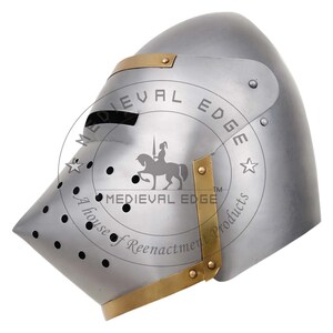 Medieval Pig Face Bassinet Helmet - Etsy