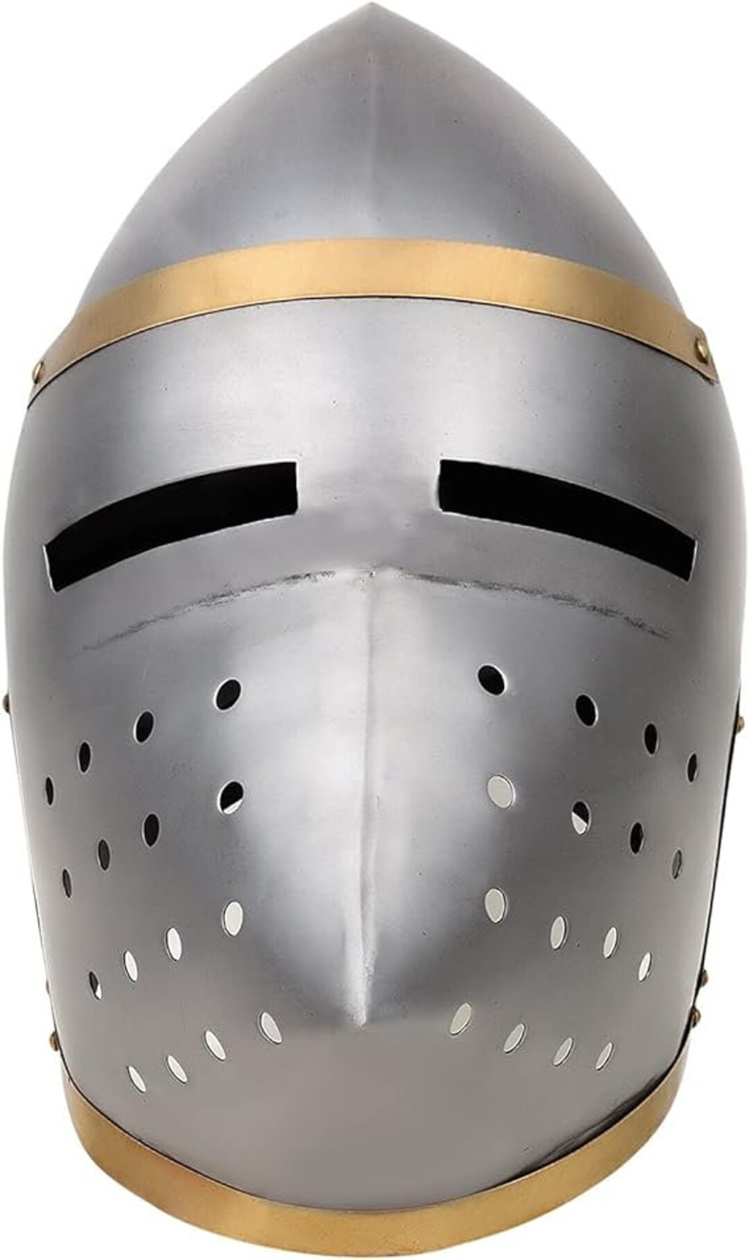 Medieval Hounskull Pigface Bascinet 18g Functional - Etsy