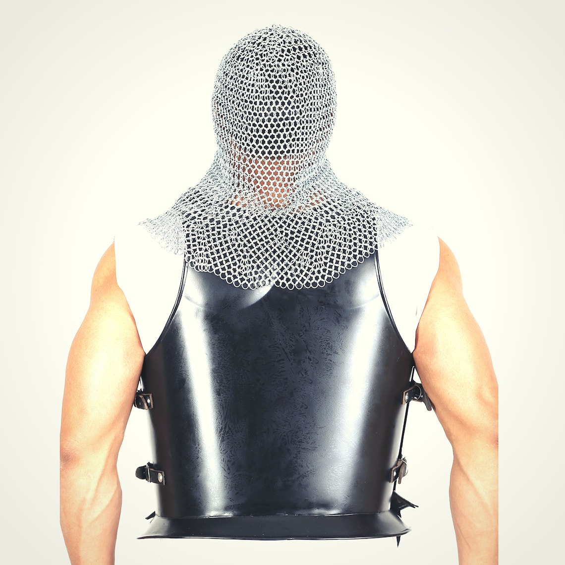 Chainmail Coif Zinc Butted Medieval Armour Chain-mail Hood - Etsy
