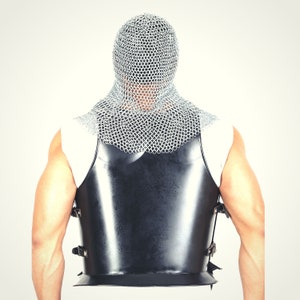Chainmail Coif Zinc Butted Medieval Armour Chain-mail Hood - Etsy