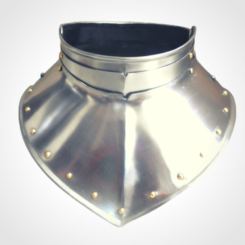 Medieval Gorget Steel Armour Larp Sca Reenactment | Etsy UK