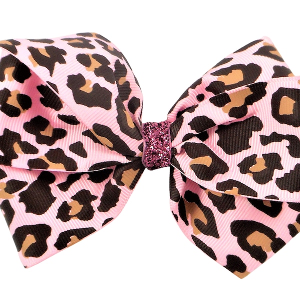 Leopard Print Bow - Etsy