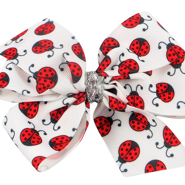 Ladybug Hair Clip - Etsy