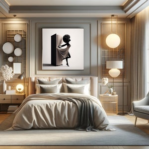 Starting a New Chapter Original, Digital Download, Black Woman Portrait ...