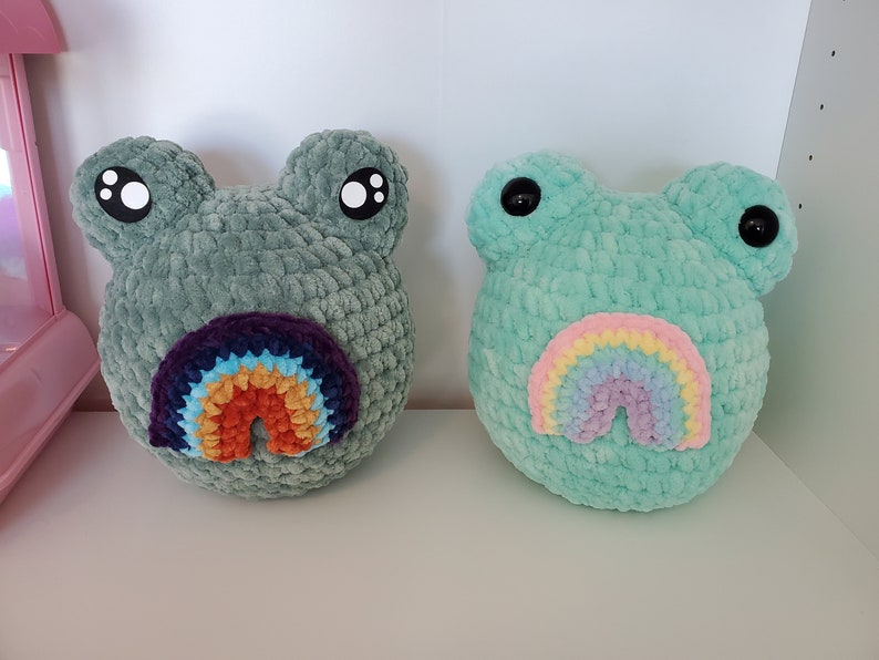 Rainbow Frog Crochet Pattern - Etsy