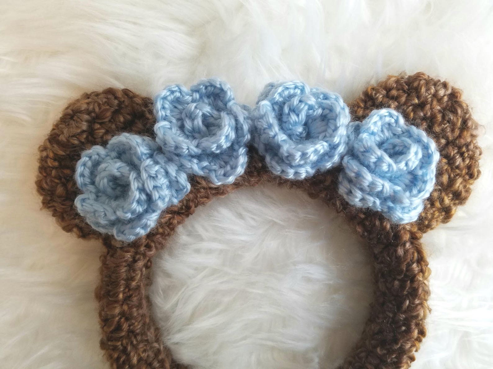 Bear Ears Crochet Pattern | Etsy