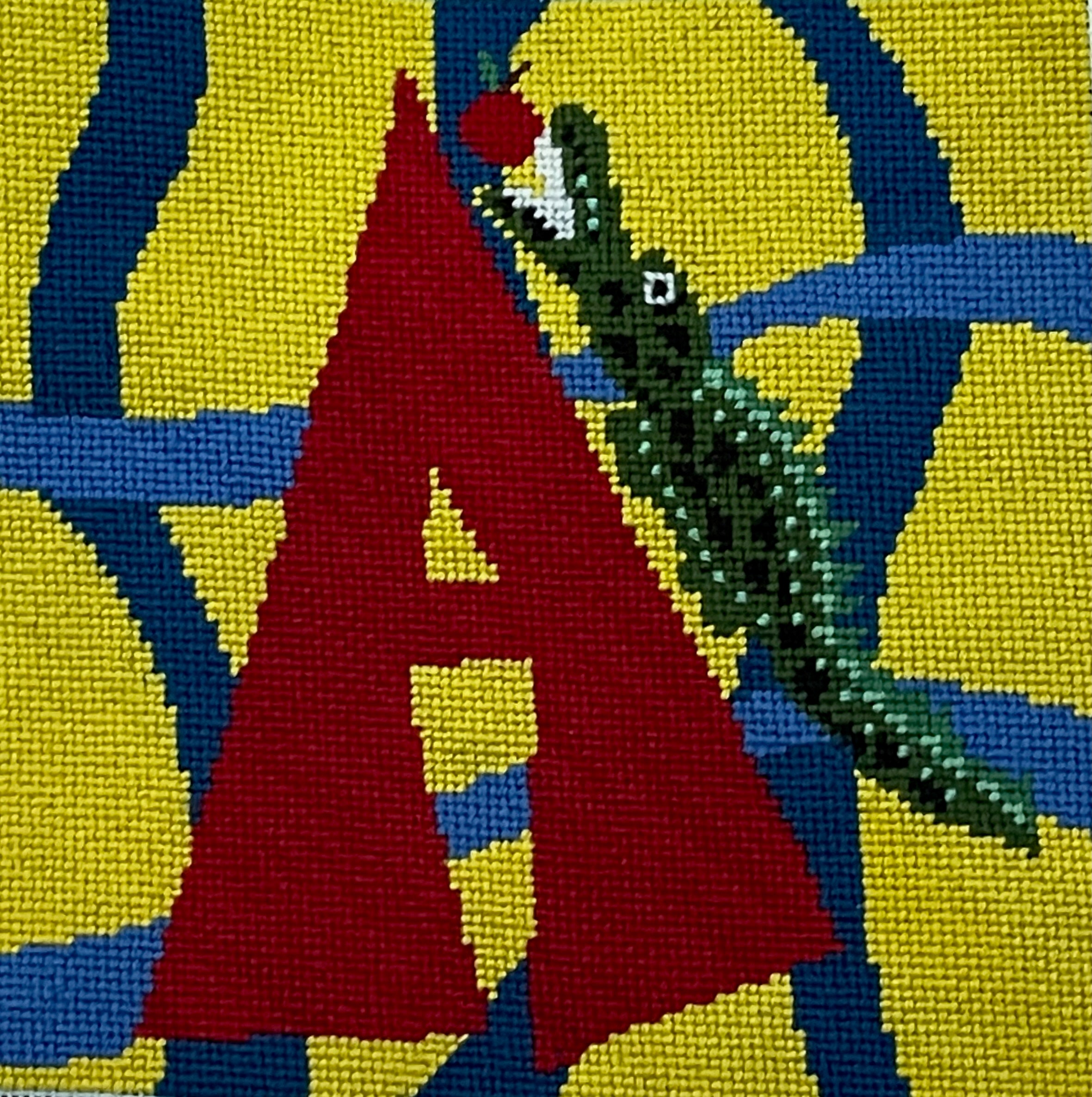 Custom Alphabet Letters Personalized Needlepoint, Optional Sudberry Box ...