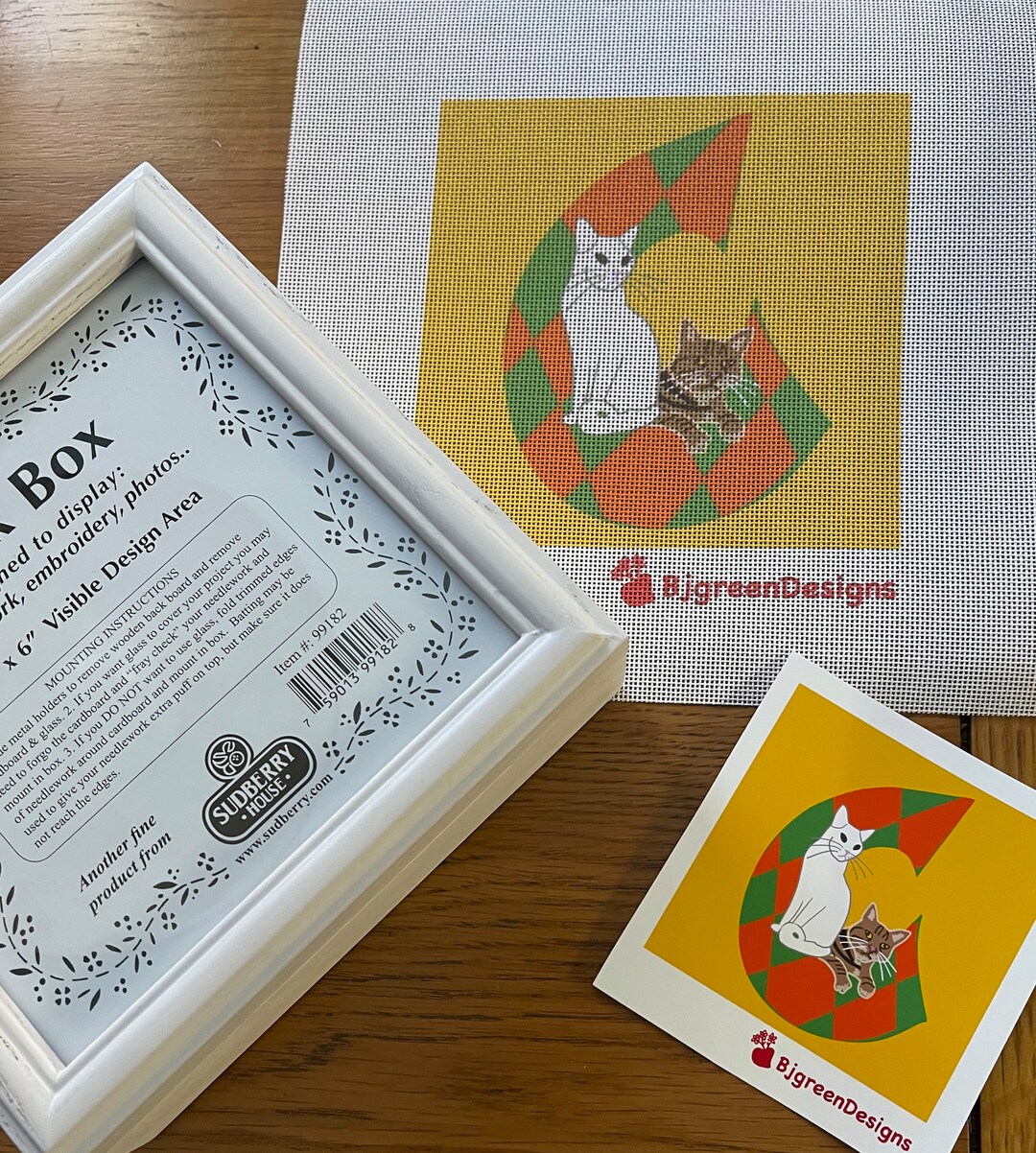 C for CAT Needlepoint,custom Alphabet Letters Personalized Needlepoint ...