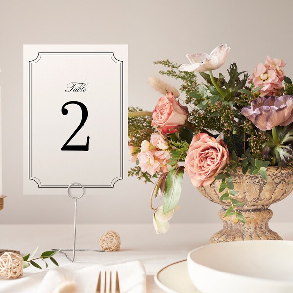 Classic Wedding Table Decor - Etsy