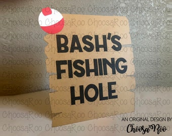 Fishing Hole Sign - Etsy