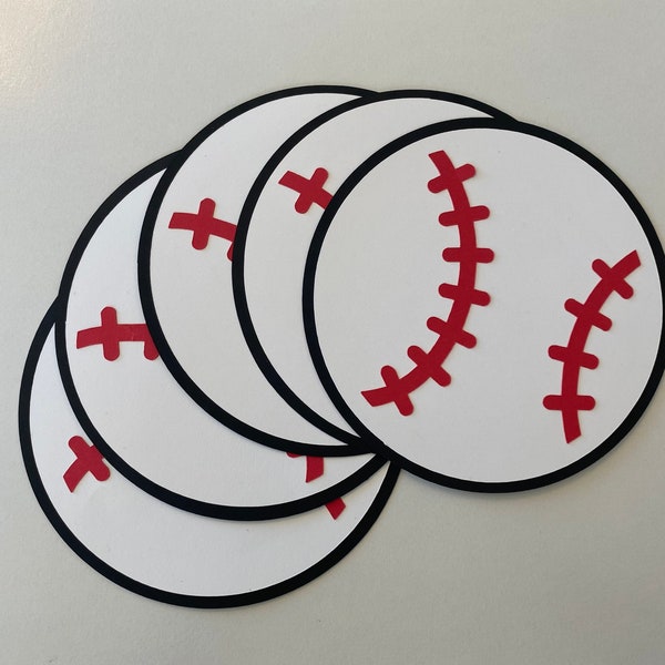 Baseball Cutouts - Etsy