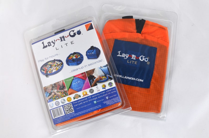 Lay-n-go LITE 18 Orange Activity Play Mat, Toy Storage - Etsy