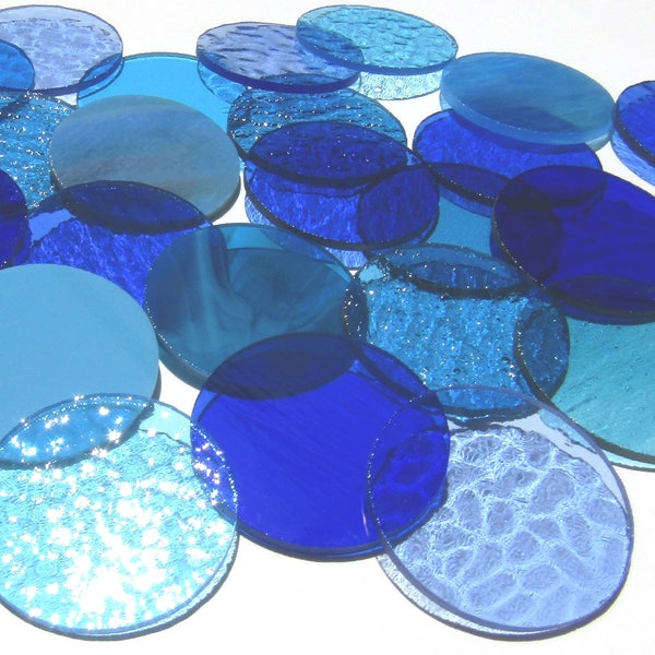 Stained Glass Precut Circles - Etsy