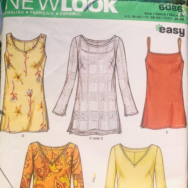 New Look 6086 - Etsy
