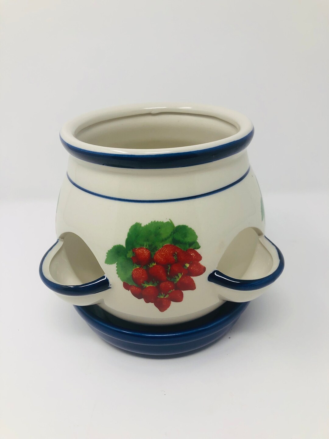 Vintage African Violet or Herb Garden Planter With Side Pockets and ...