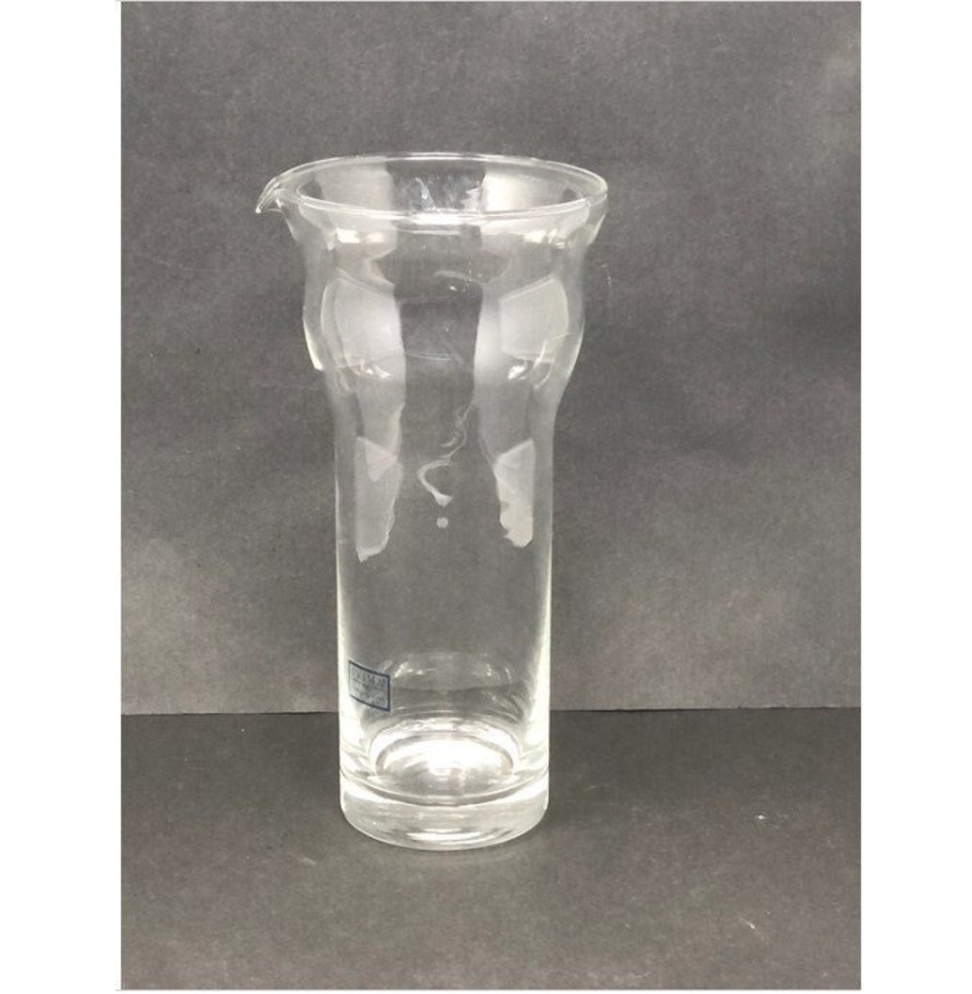 Ivima Hand Blown Art Glass Pitcher Decanter Tall Large Shaped Pitcher ...
