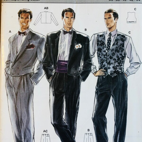 Tuxedo Jacket Sewing Pattern - Etsy