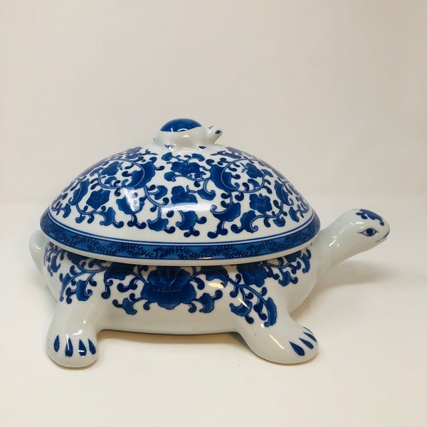 Porcelain Turtle - Etsy