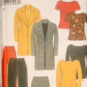 New Look 6787 Sewing Pattern Wardrobe Pattern - Tops, Pants, Skirt and ...