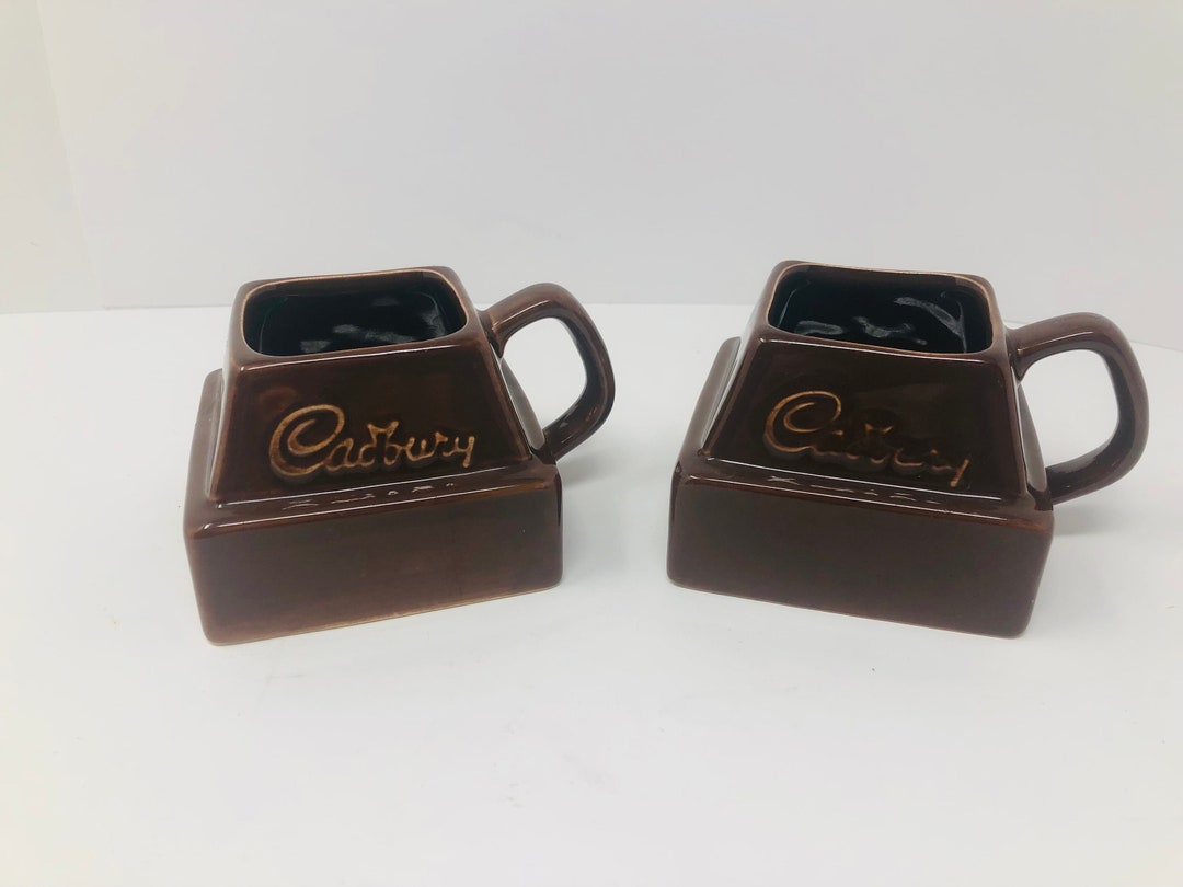 Cadbury Chunk Coffee Cups Mugs Cadbury Square Chocolate Novelty Mugs ...
