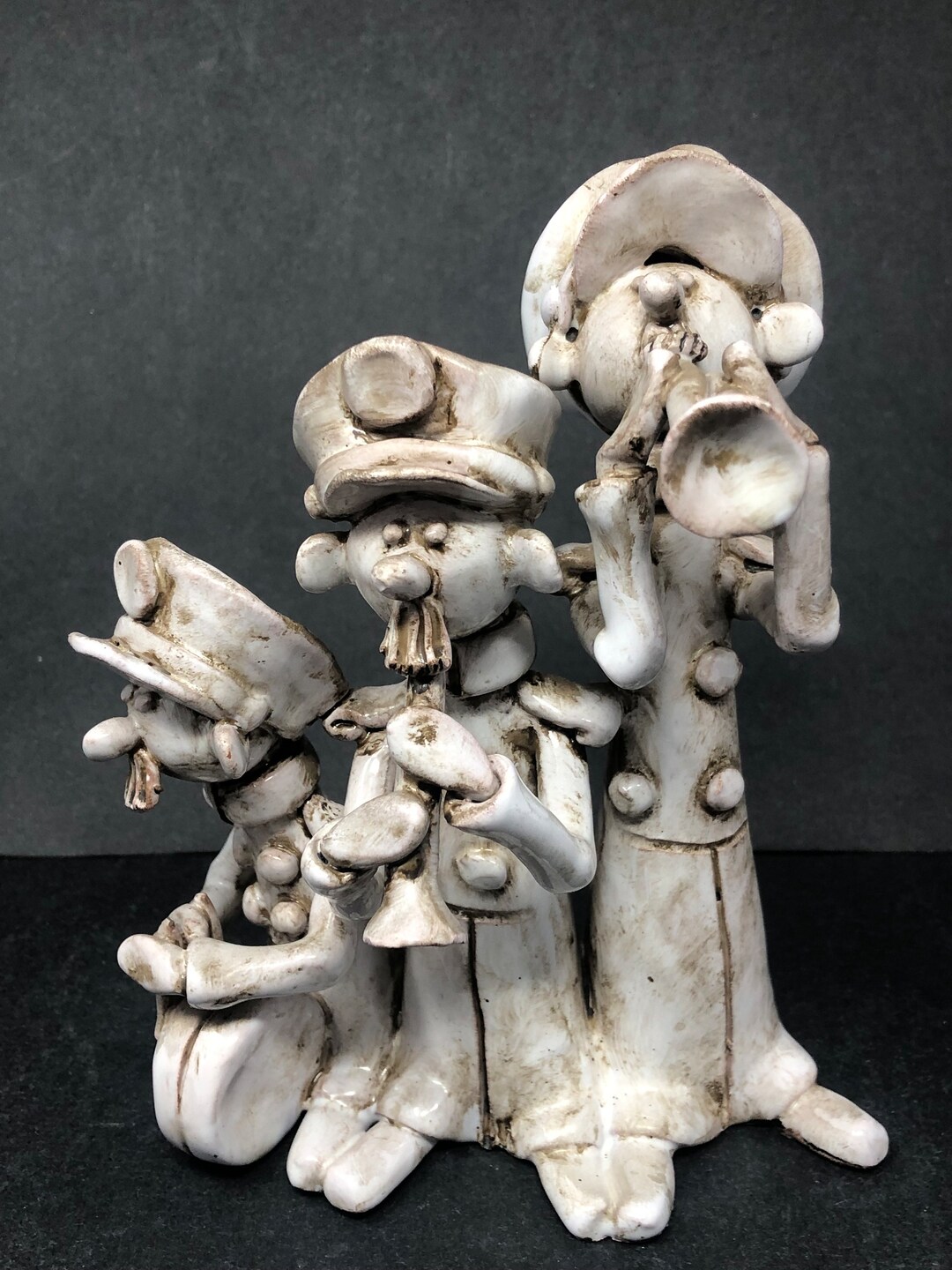 Vintage Dino Bencini Handcrafted Musical Trio Band Street Musicians ...