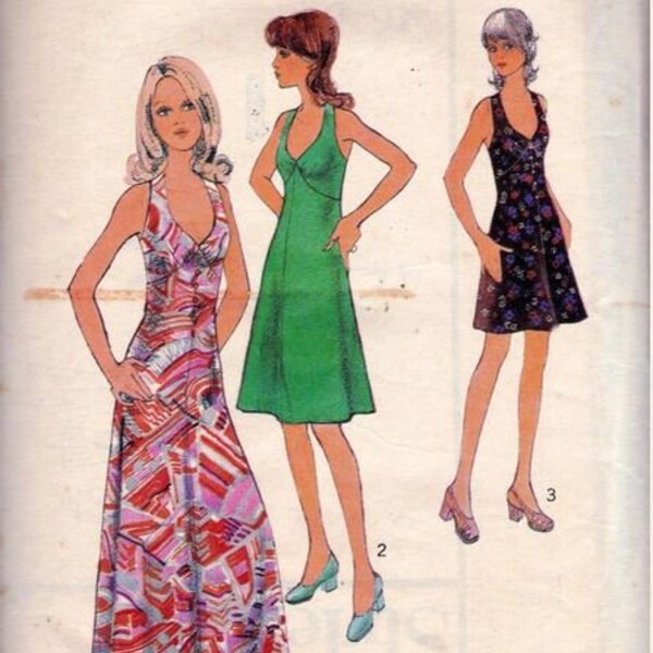 Hippie Dress Pattern - Etsy