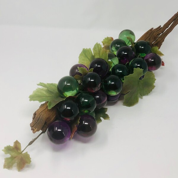 Lucite Grape Cluster - Etsy