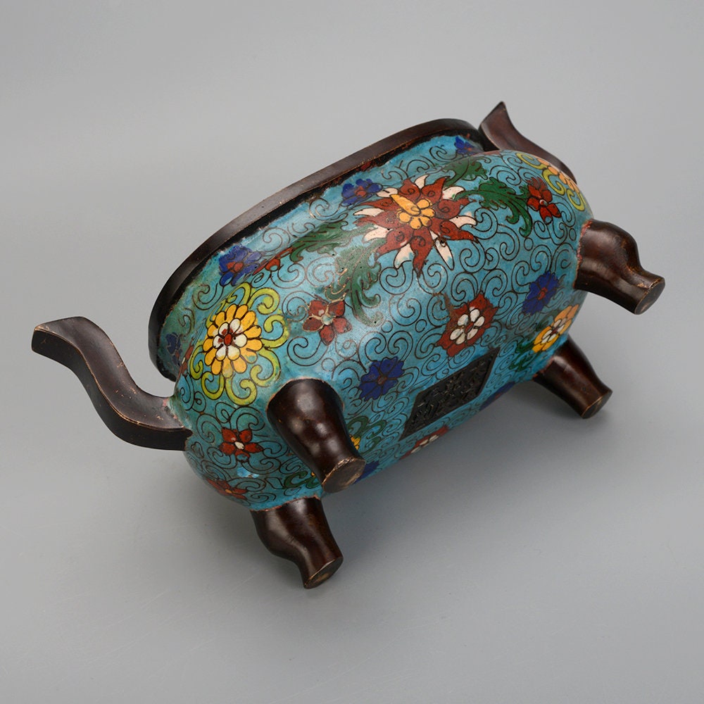 Old Chinese Cloisonne Xuande Incense Buner 景泰蓝香炉 120902 - Etsy