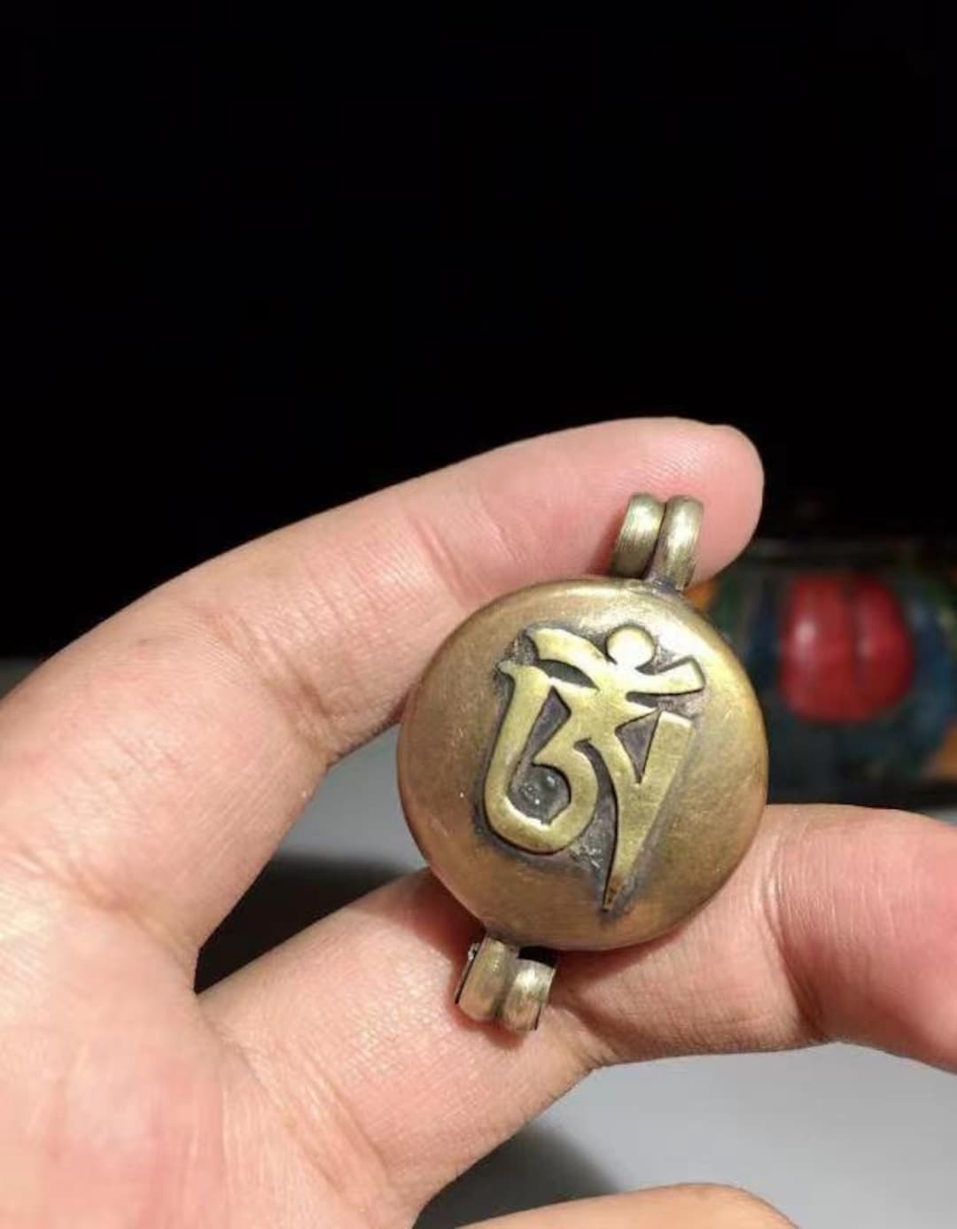 Vintage Tibetan Pure Red Copper Gawu Box - Etsy