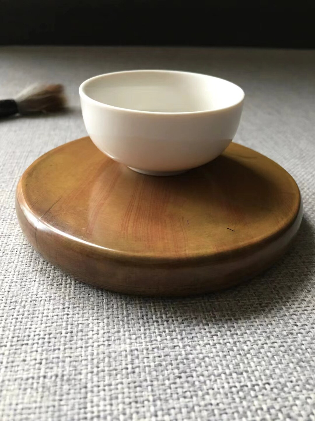 Old Chinese Red Silk Inkstone 红丝砚 Tea Cup Base 030602 - Etsy