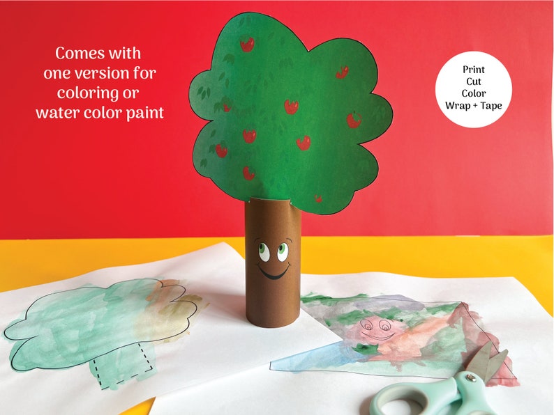 Tree Toilet Paper Roll Craft for Kids – Fun DIY Activity for Nature ...