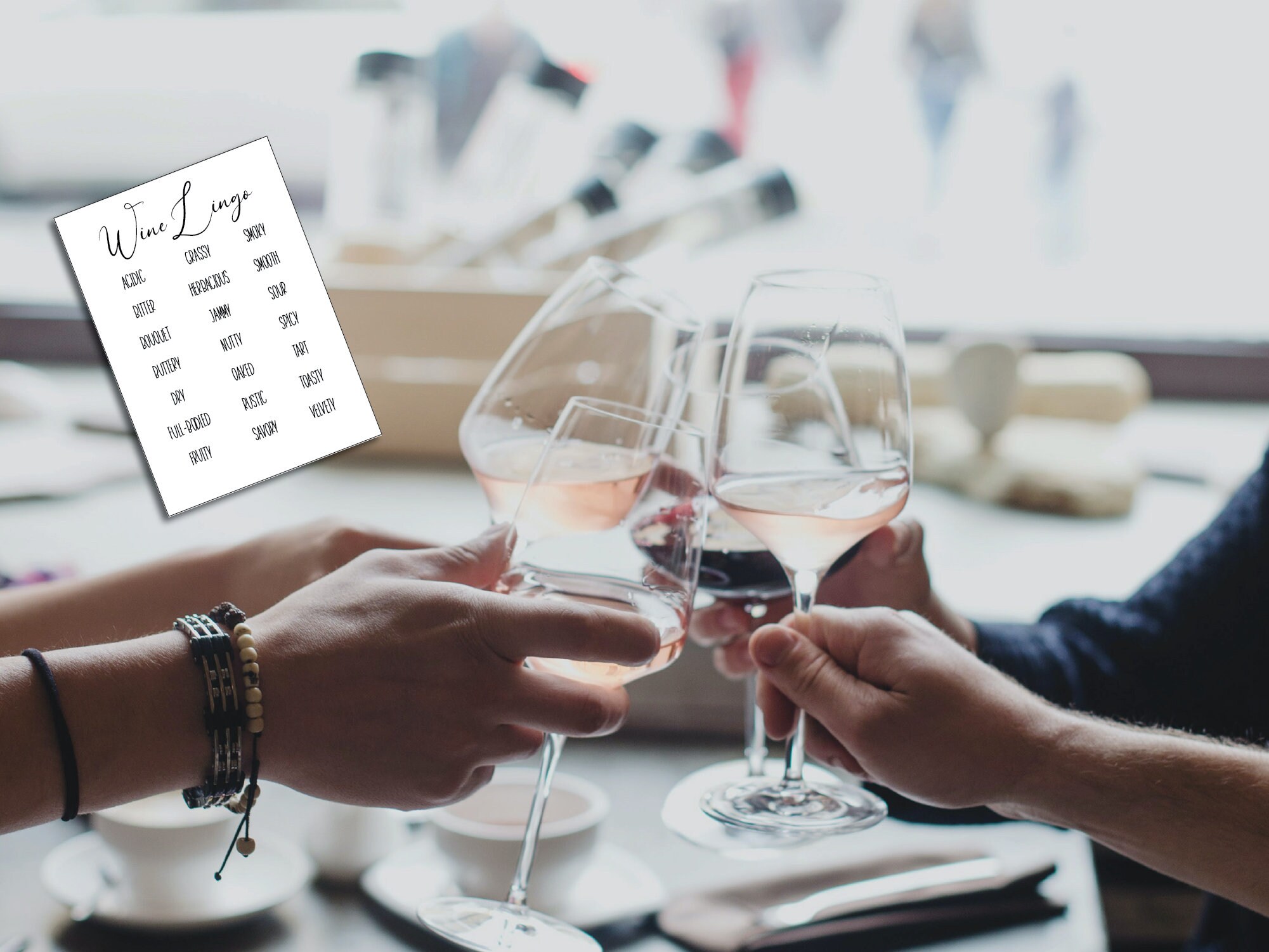 Wine Tasting Party Kit Printable, Wine Tasting Scorecard, Girls Night ...