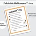 Halloween Costume Contest and Trivia Game Bundle; Great for Halloween ...