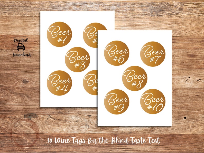 Beer Tasting Party Kit Printable, Beer Tasting Scorecard Template, Guys ...
