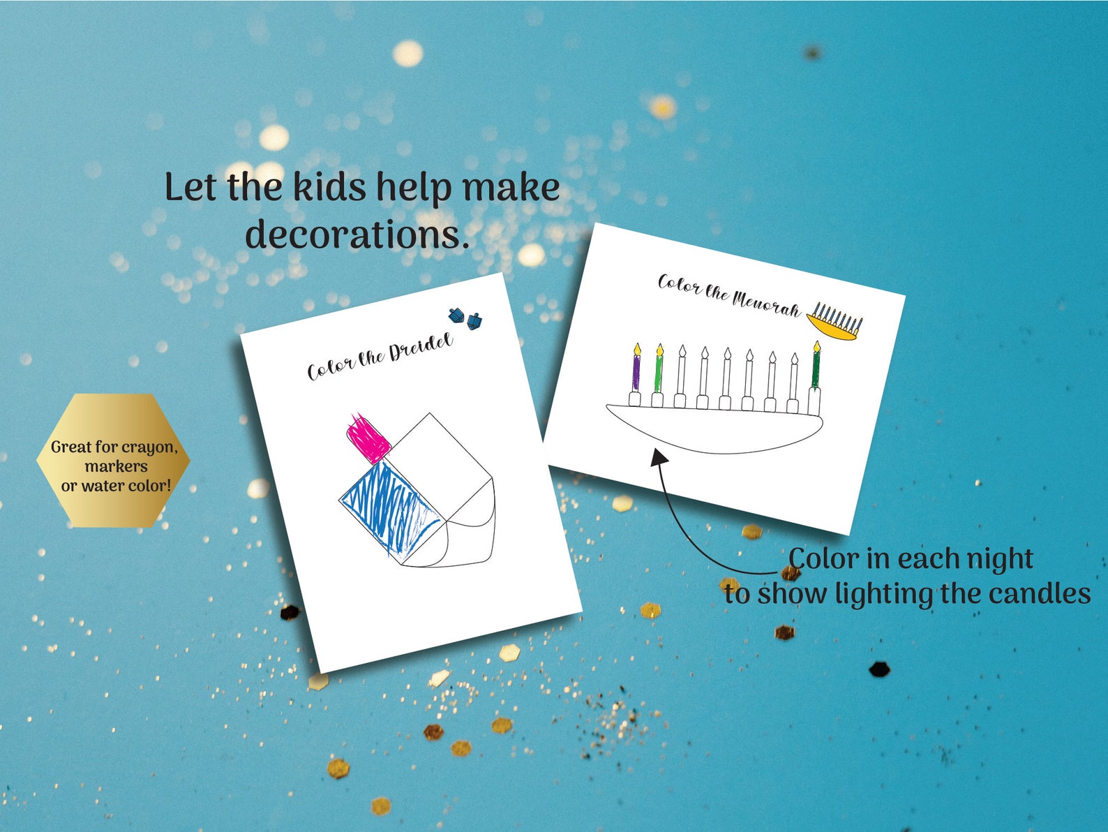 Printable Hanukkah Game and Activity Bundle for Kids - Etsy