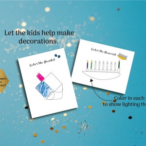 Printable Hanukkah Game and Activity Bundle for Kids - Etsy