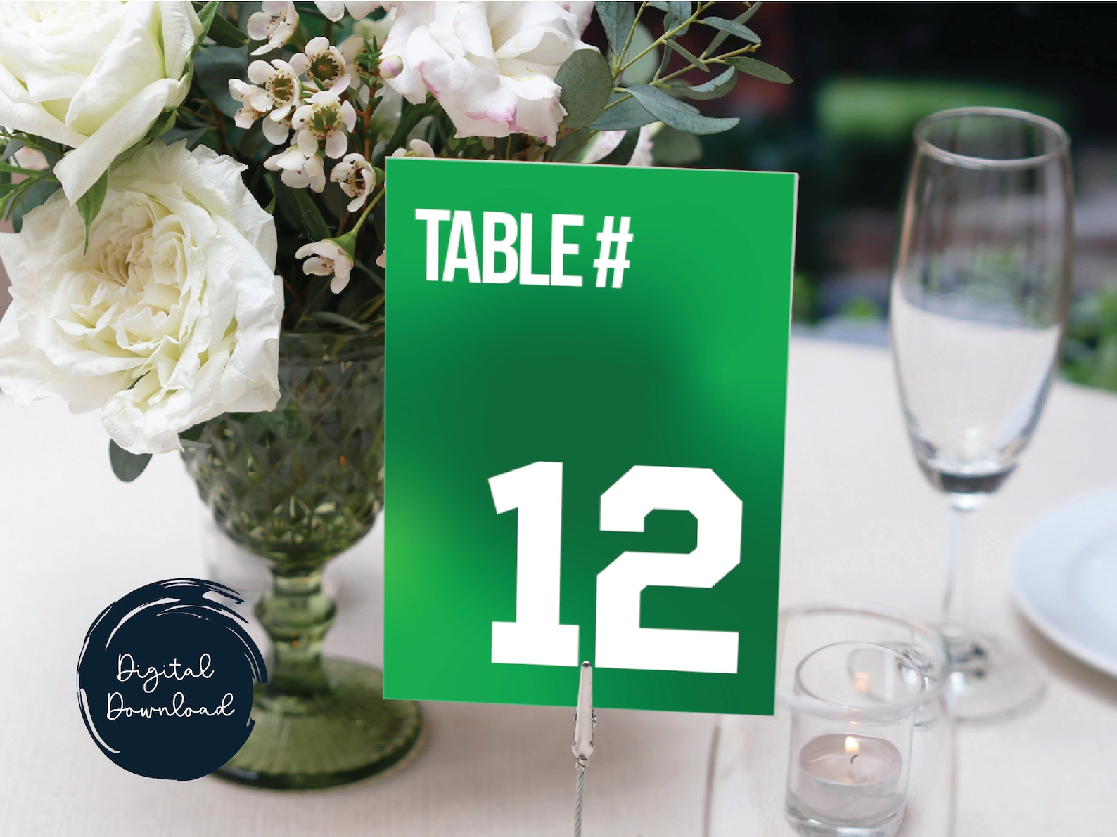 Printable 1-40 Sports Themed Table Numbers for Party, Digital Download ...