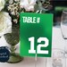 Printable 1-40 Sports Themed Table Numbers for Party, Digital Download ...