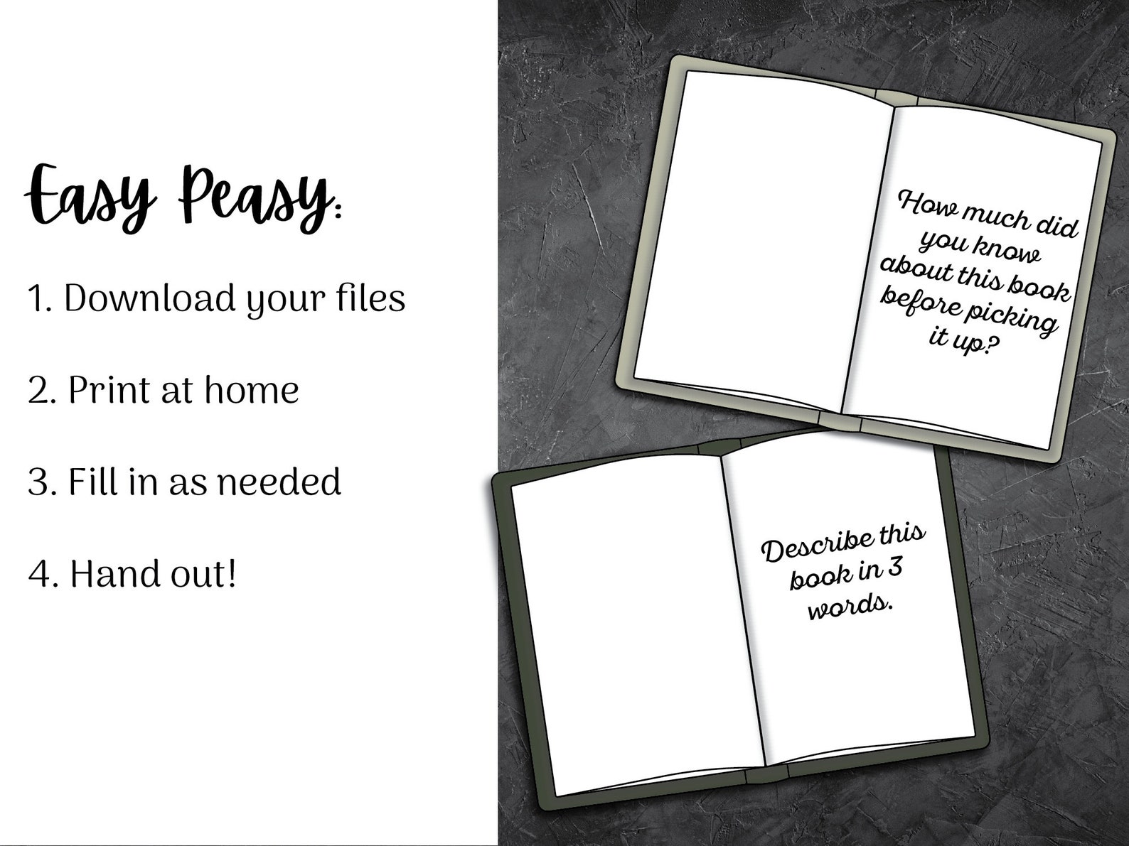 Book Club Bundle Printable, Book Club Questions and Conversation ...