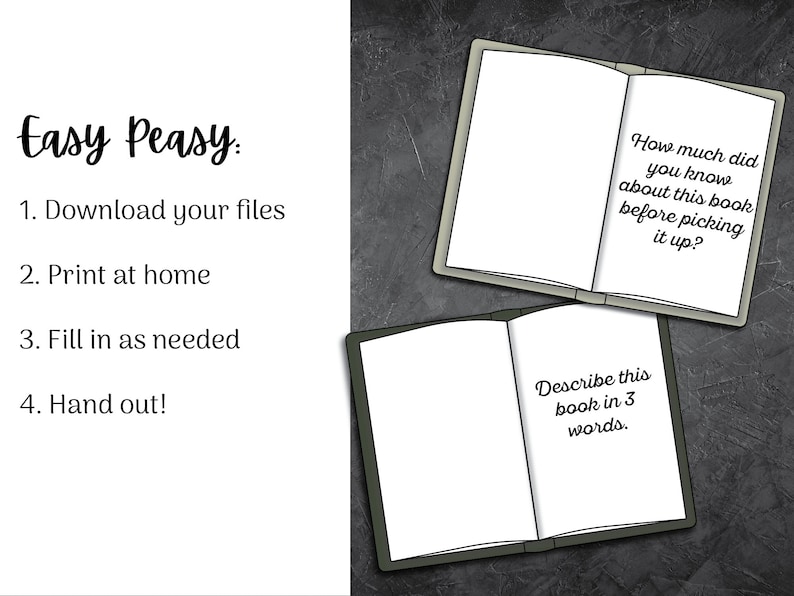 Book Club Template Printable Kit – All-in-one Book Club Planner ...