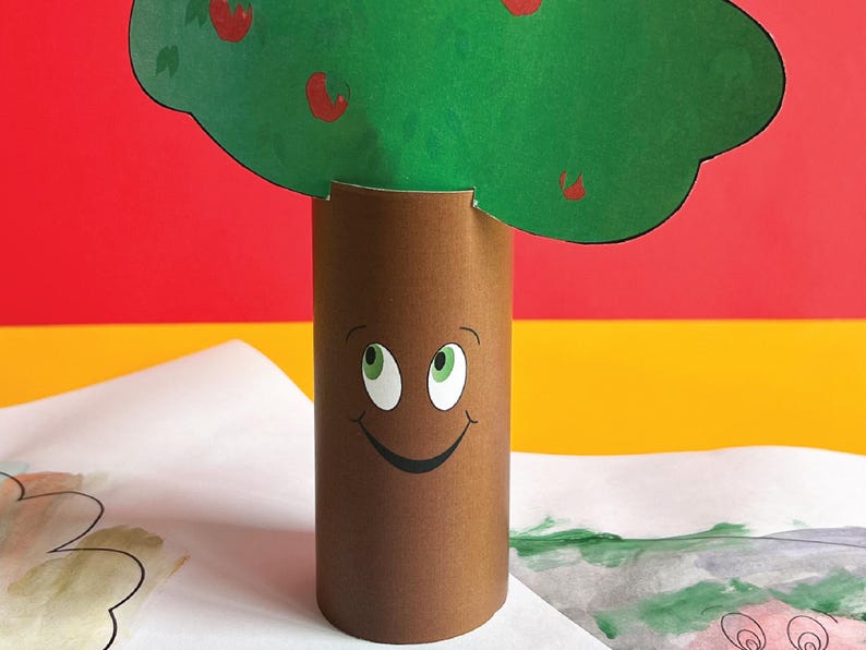 Tree Toilet Paper Roll Craft for Kids – Fun DIY Activity for Nature ...