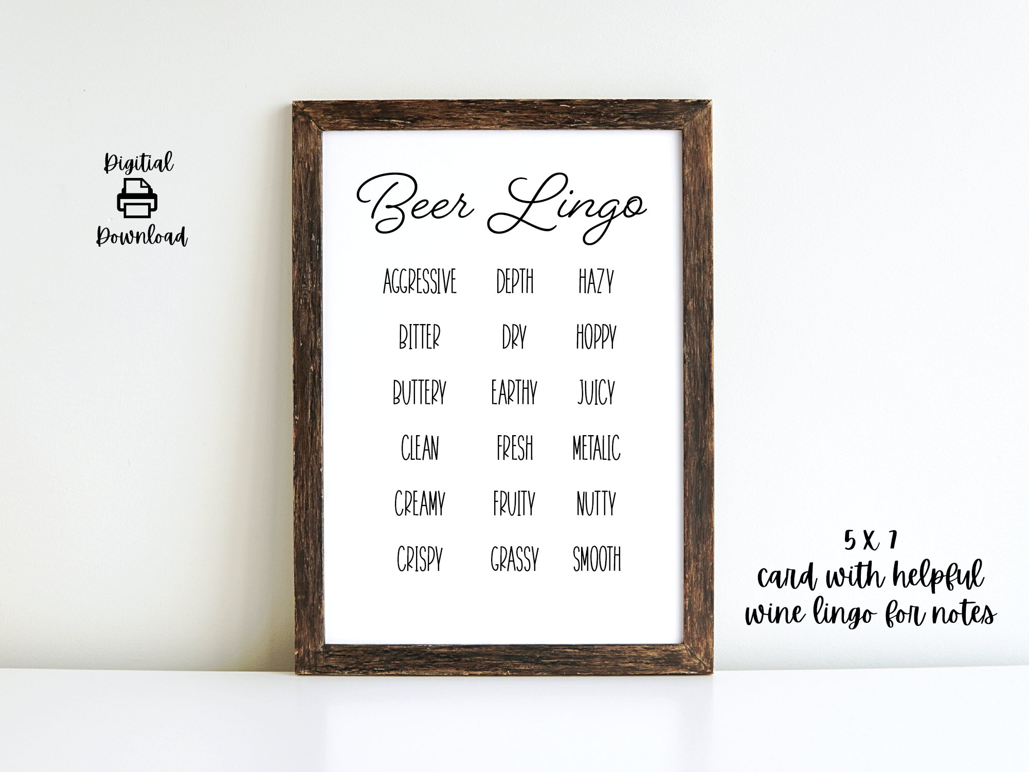 Beer Tasting Party Kit Printable, Beer Tasting Scorecard Template, Guys ...