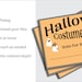 Halloween Costume Contest and Trivia Game Bundle; Great for Halloween ...