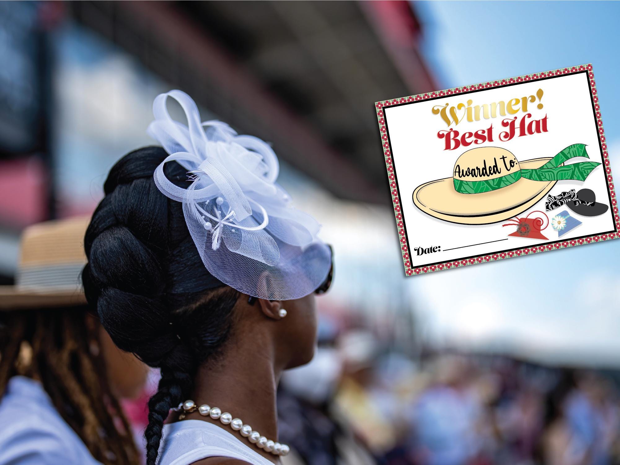 Hat Contest Printable, Best Hat Party Game, Most Creative Hat Award ...