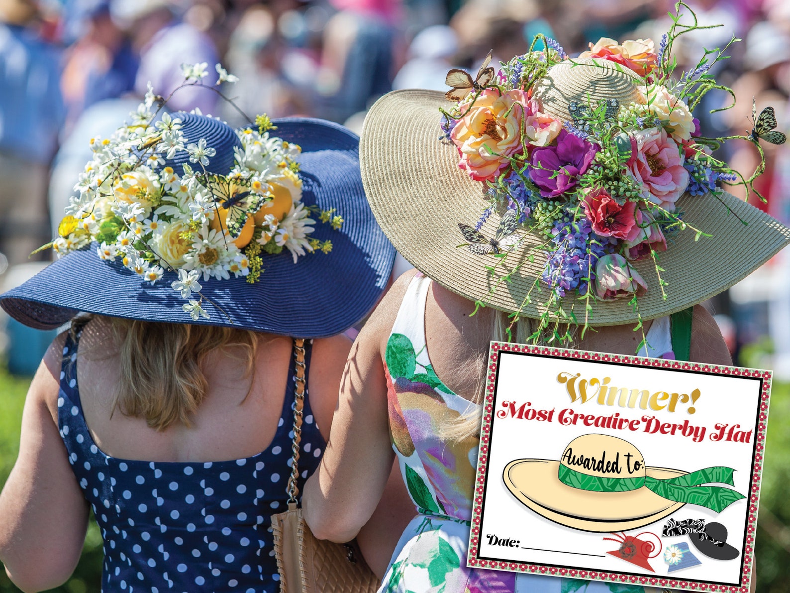 Derby Day Hat Contest Printable, Kentucky Derby Hat Contest, Best Derby ...