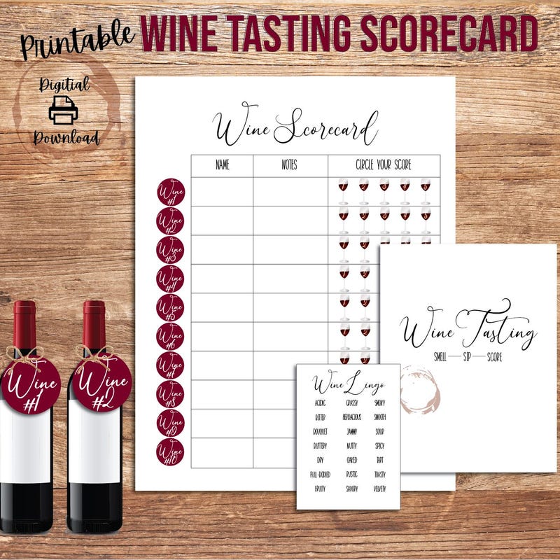 Wine Tasting Party - Etsy