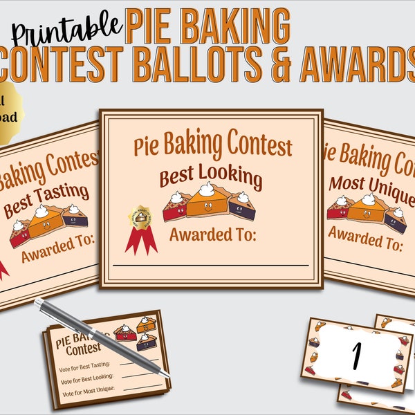 Pie Contest - Etsy