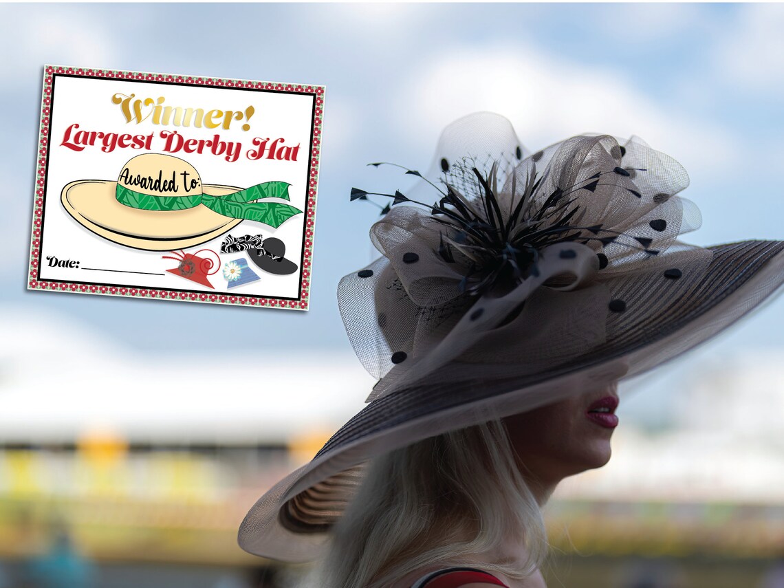 Derby Day Hat Contest Printable, Kentucky Derby Hat Contest, Best Derby ...
