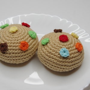 Crocher Play Food. Crochet Cookie Patterns, Crochet Food Pattern ...